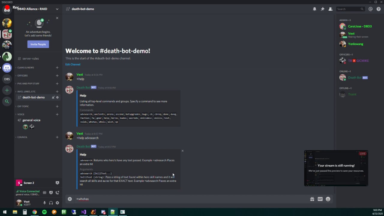 DeathBot v1.0 Intro - YouTube