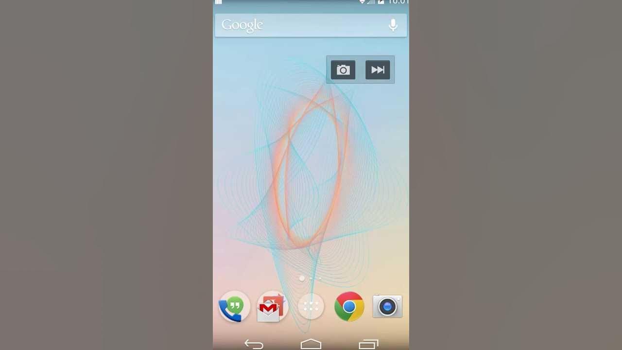 3D Harmonograph Live Wallpaper Demo - YouTube