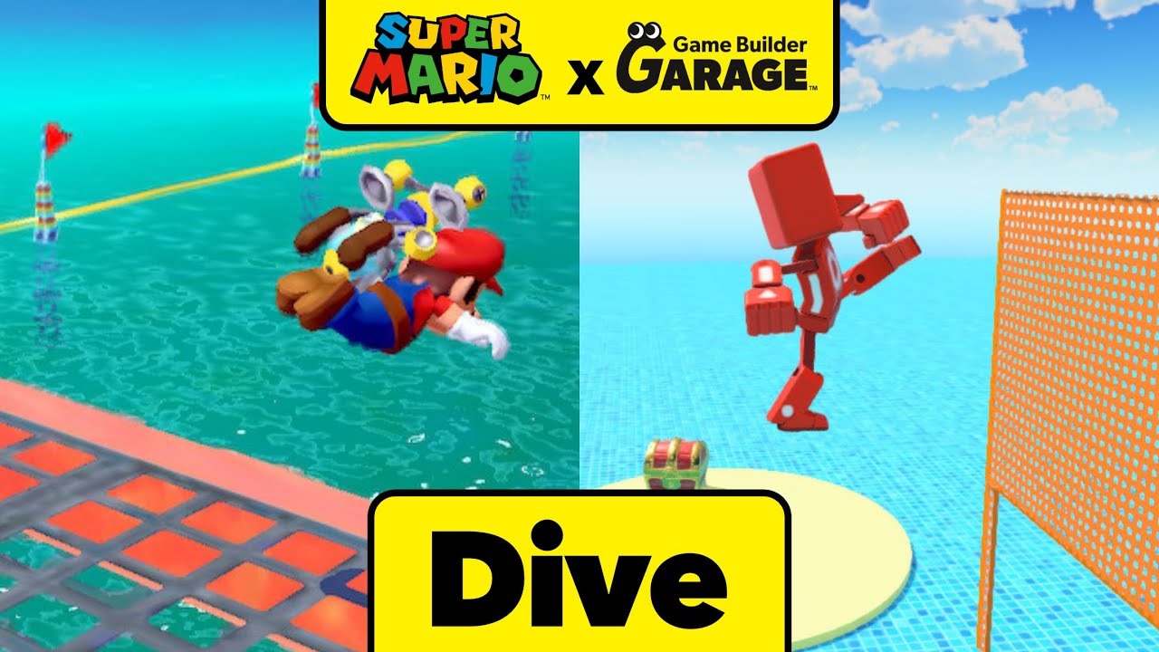 Let's Recreate Mario's Dive in Game Builder Garage - YouTube