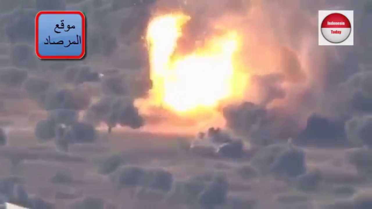 Syria WAR 2015 : FSA fighters destroy SAA tank with ATGM - YouTube