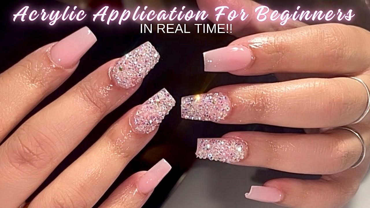 NAILED.BYRII | Acrylic Application For Beginners | How To Do Acrylic ...