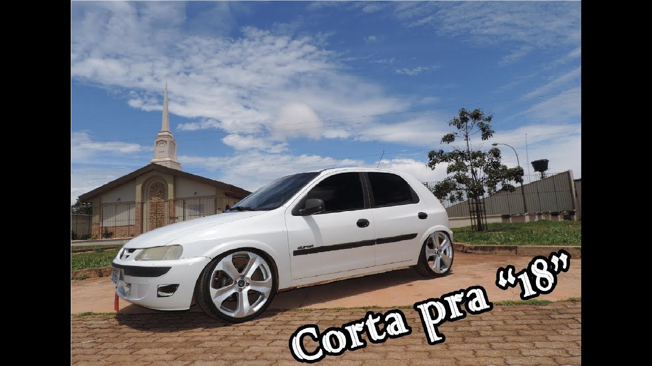 CORTA PRA 18 😱😍 CELTA FIXA ARO 18 - YouTube