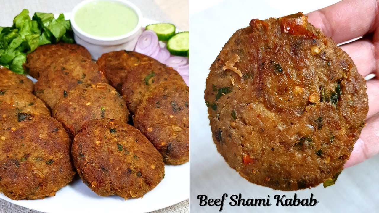 Beef Shami Kabab Recipe | Eid Special Original Shami Kabab - YouTube