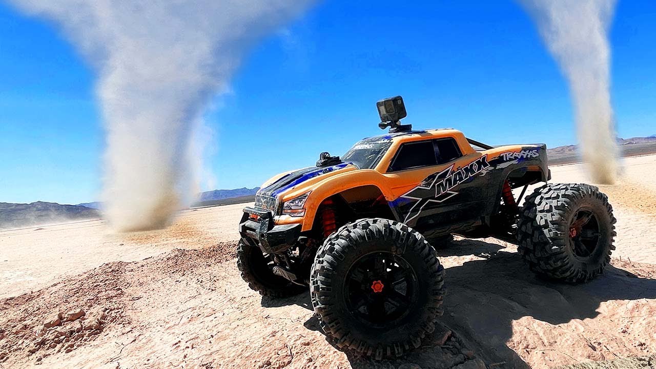 Driving an RC Car Through a Tornado in REAL LIFE - YouTube