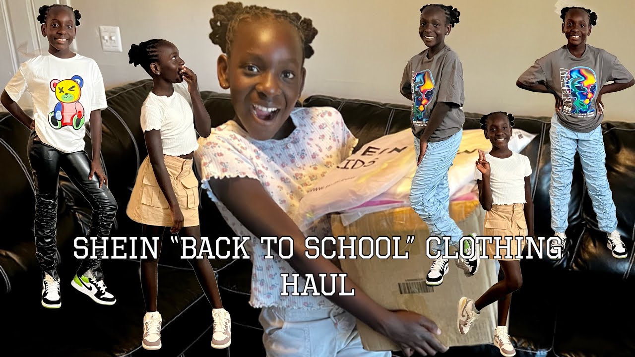 SHEIN Back To School Clothing Haul | @IAmNiya_ - YouTube