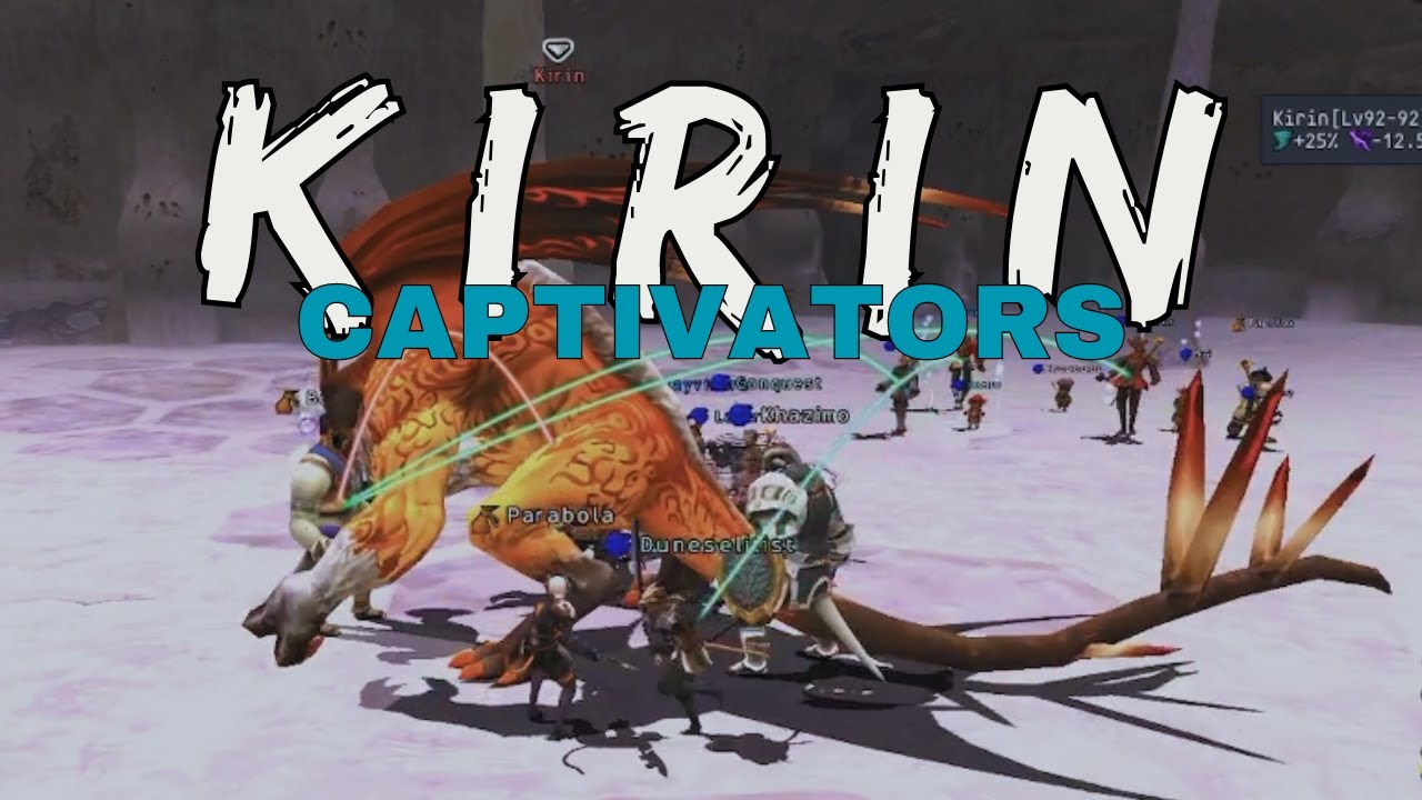 FFXI - HorizonXI - Kirin - Sky Final Boss - YouTube
