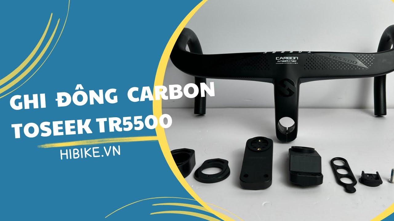 Giới Thiệu Ghi đông liền CARBON TOSEEK TR5500 - YouTube