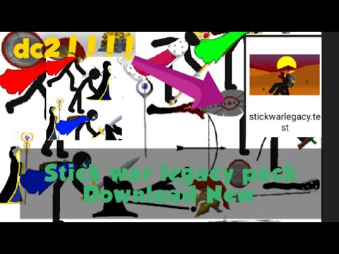 dc2 stick war legacy Download massive pack Created by Hankjay yt - YouTube