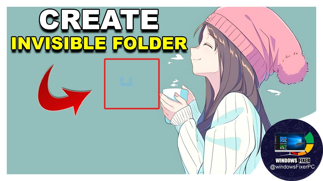 Creating an Invisible Folder on Windows Tutorial [Windows11/10] - YouTube