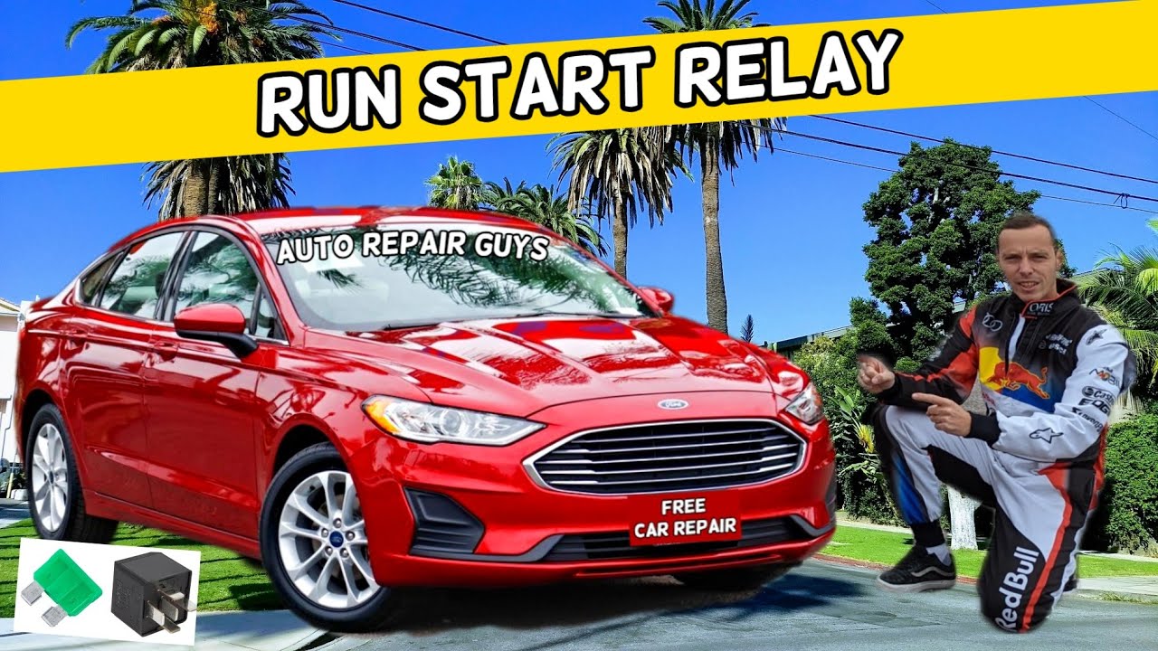 FORD FUSION RUN START RELAY 2013 2014 2015 2016 2017 2018 2019 2020 ...