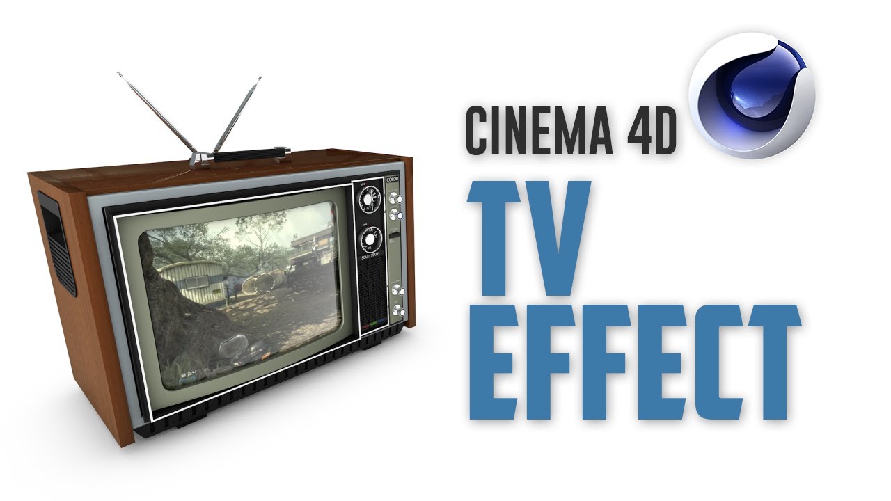 Cinema 4D: TV Effect - YouTube