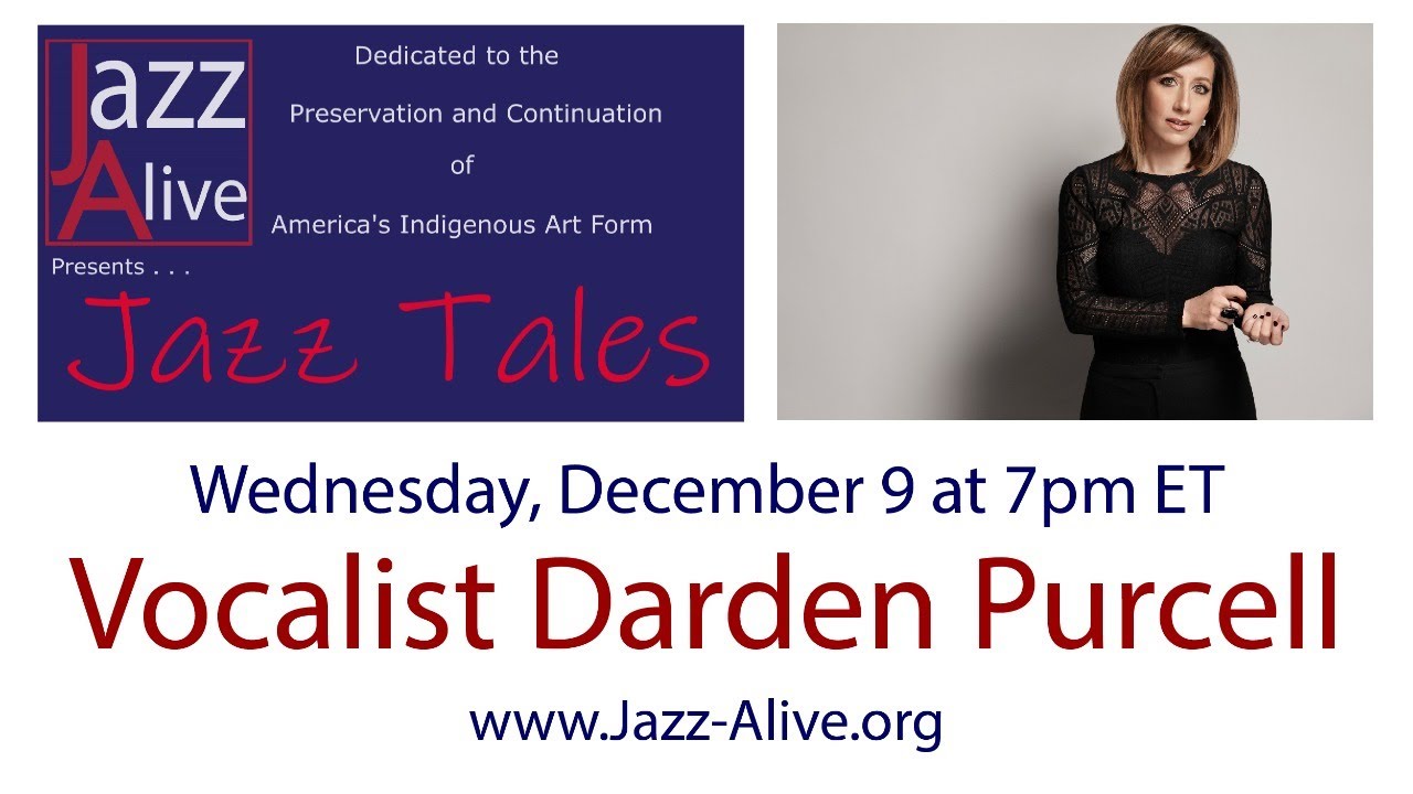 Jazz Tales with Vocalist Darden Purcell - YouTube