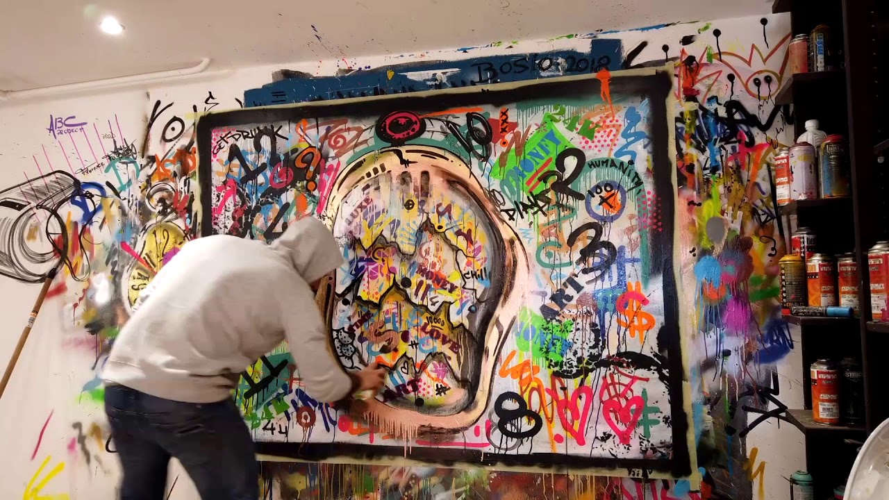 tuto graffiti présentation Acide art - YouTube