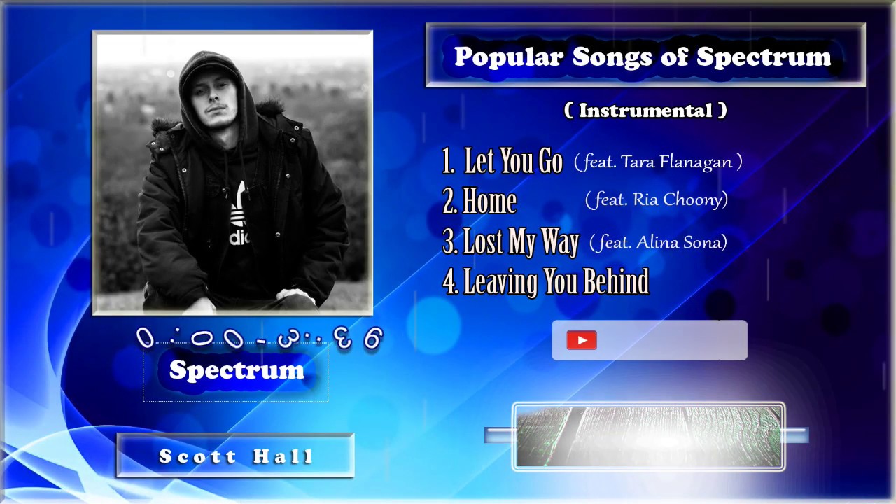 Top 4 Popular Songs of Spectrum (Instrumental) [Best of Spectrum] - YouTube