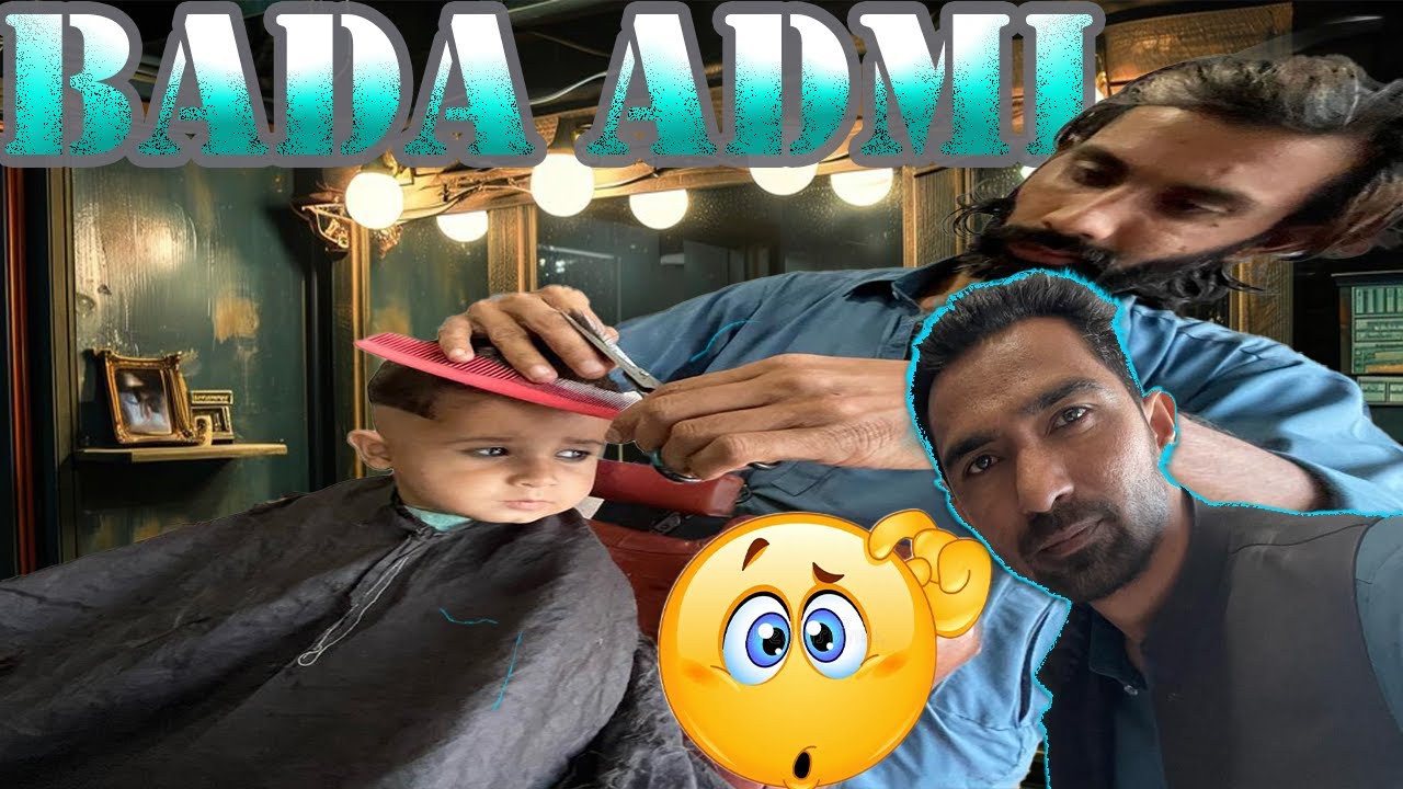Barber Shocked By the Reaction of a Little Boy (Rayan) While Cutting ...