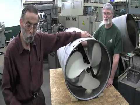 Hydro Electric Generator for Flowing River - YouTube