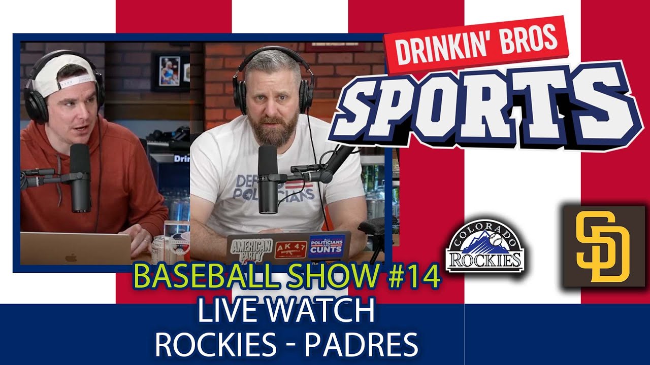 DB Baseball Episode #14 - Rockies-Padres LIVE WATCH - YouTube