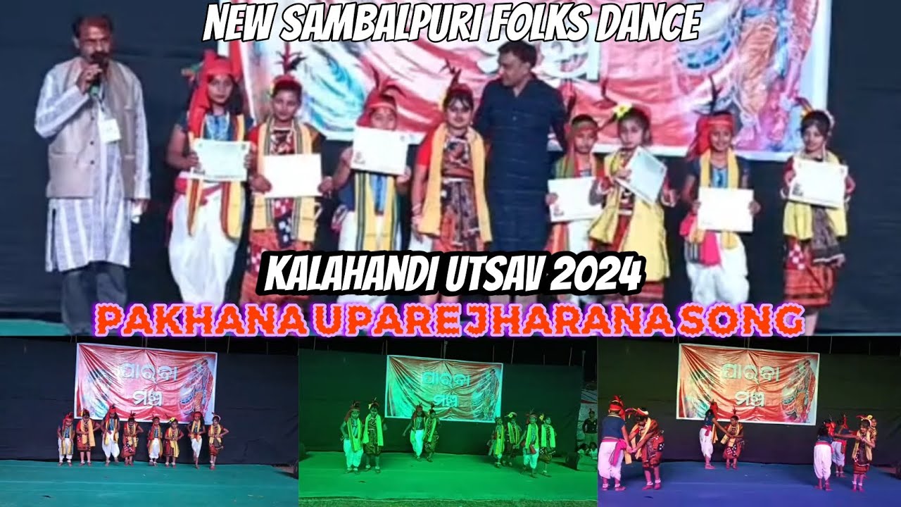 Pakhana Upare Jharana Pani Sambalpuri Folk Song || Kalahandi Utsav 2024 ...