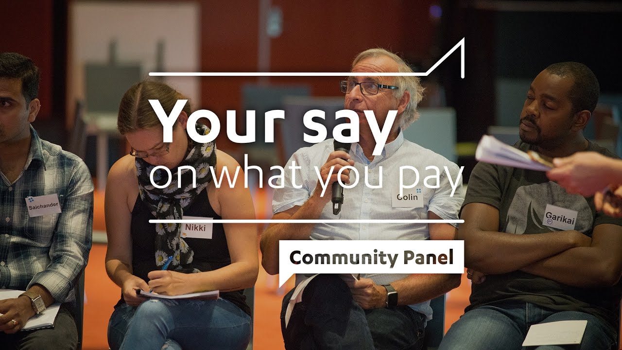 Your Say On What You Pay: Community Panel - YouTube