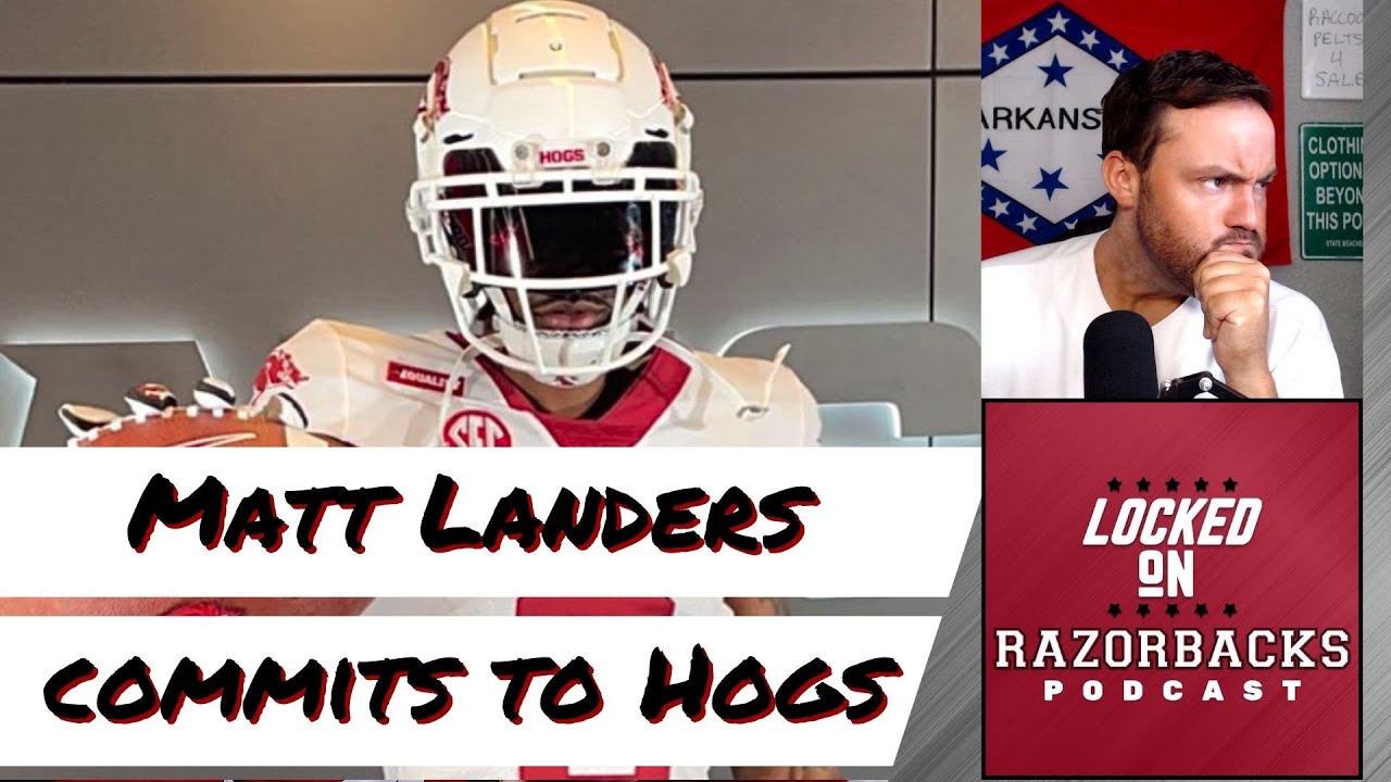 WR Matt Landers officially transfers to play for Sam Pittman & the ...