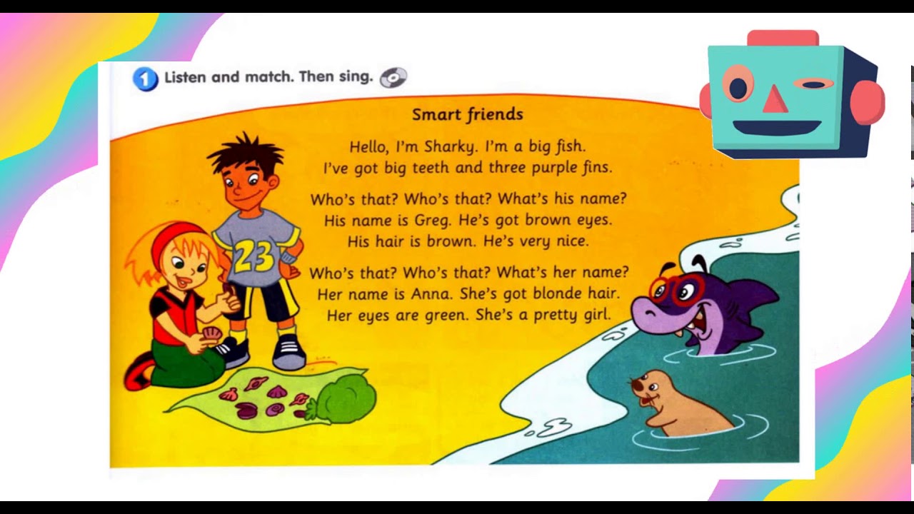 ENGLISH YEAR 3 GET SMART PLUS 3 PAGE 5 (SMART FRIENDS) ENGLISH LESSON ...