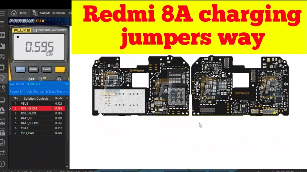 redmi 8a charging jumpers way | HR mobile way - YouTube