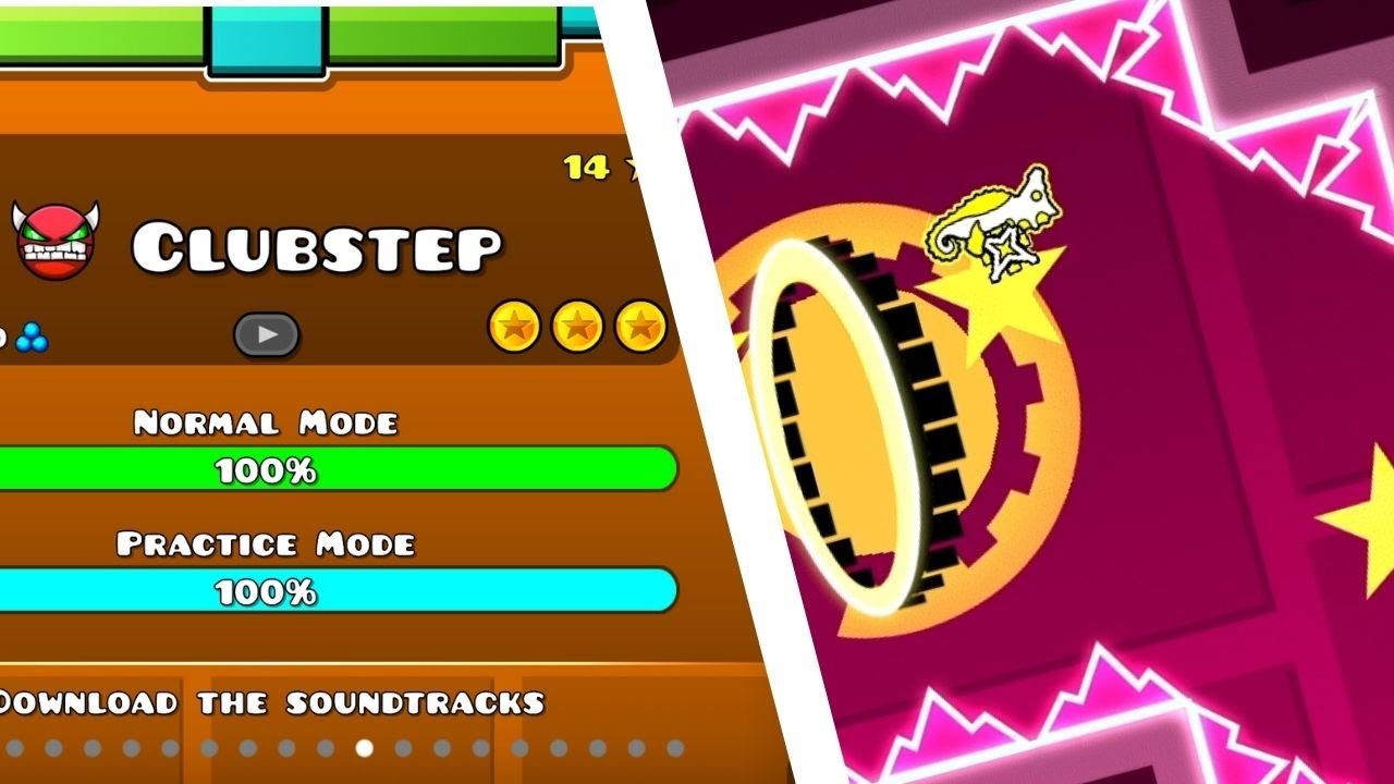 Clubstep 100% all coins full hd 60 fps [Geometry Dash] - YouTube