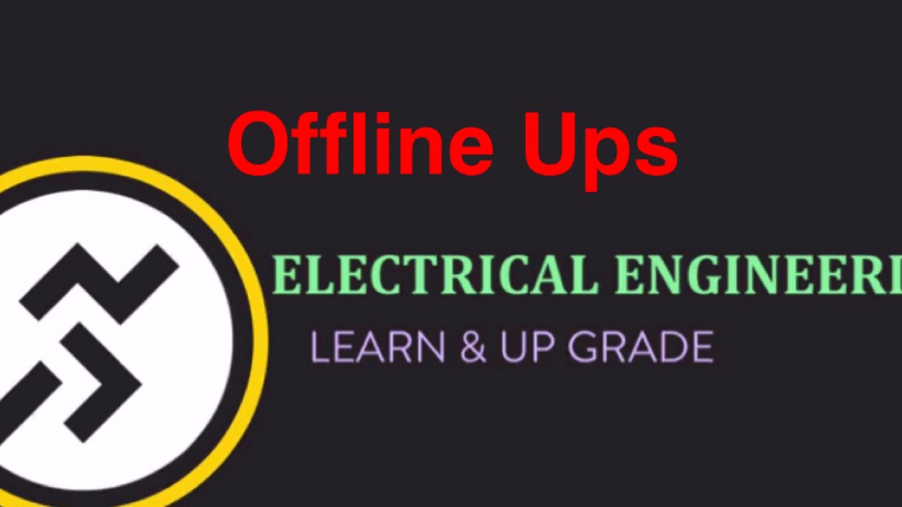 Offline ups working principle,block diagram and advantages - YouTube