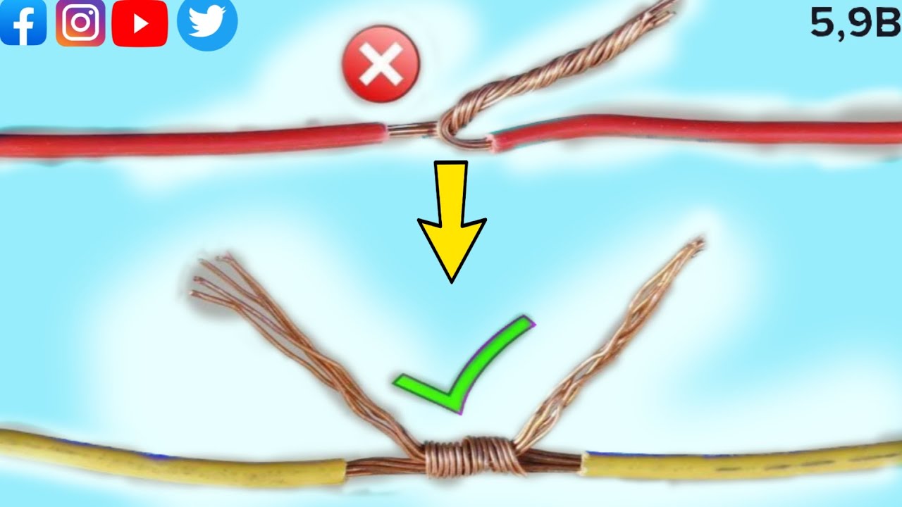 HOW TO JOIN THE WIRES IN RIGHT WAY//WIRE JOINING VIDEOES//HAND CRAFTING ...