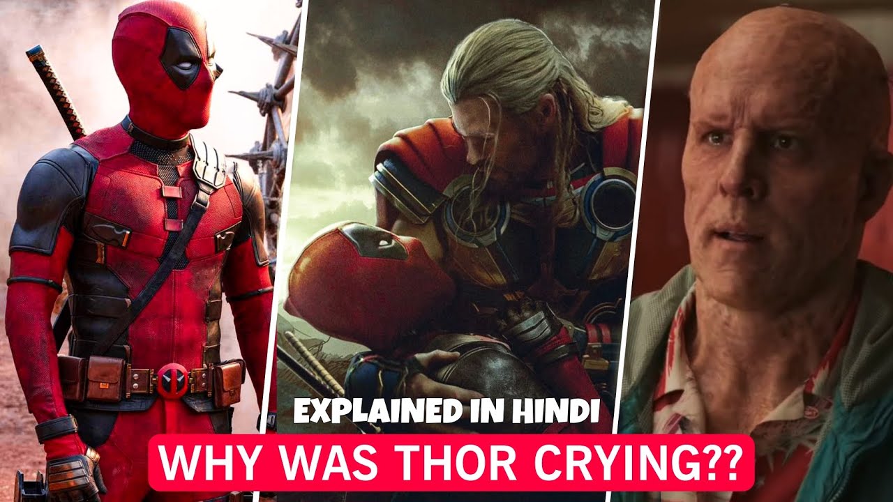 Why was thor crying over Deadpool ?? 😭| Deadpool & Wolverine ...