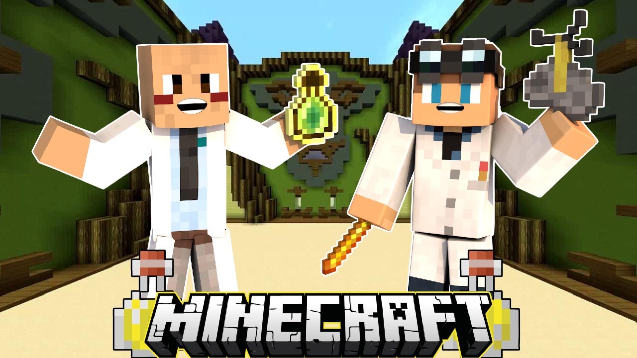 Minecraft - Team Build Battle - MAD SCIENTISTS - YouTube
