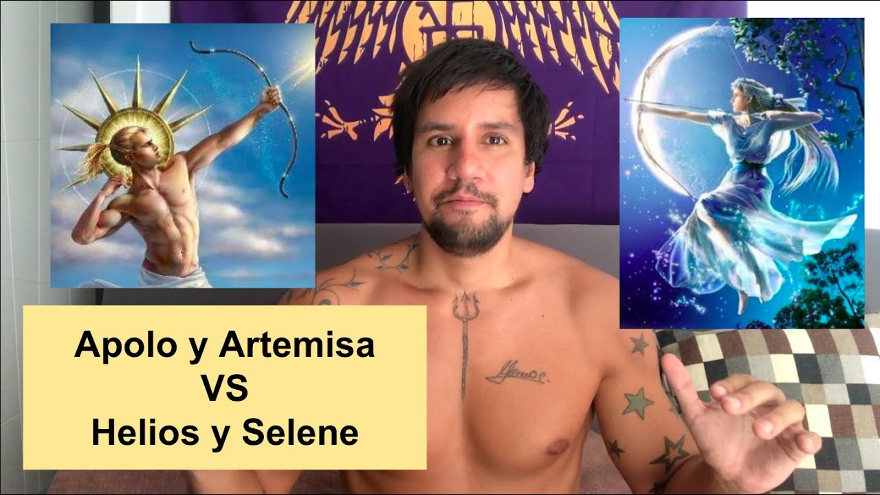 Apolo y Artemisa vs Helios y Selene - YouTube
