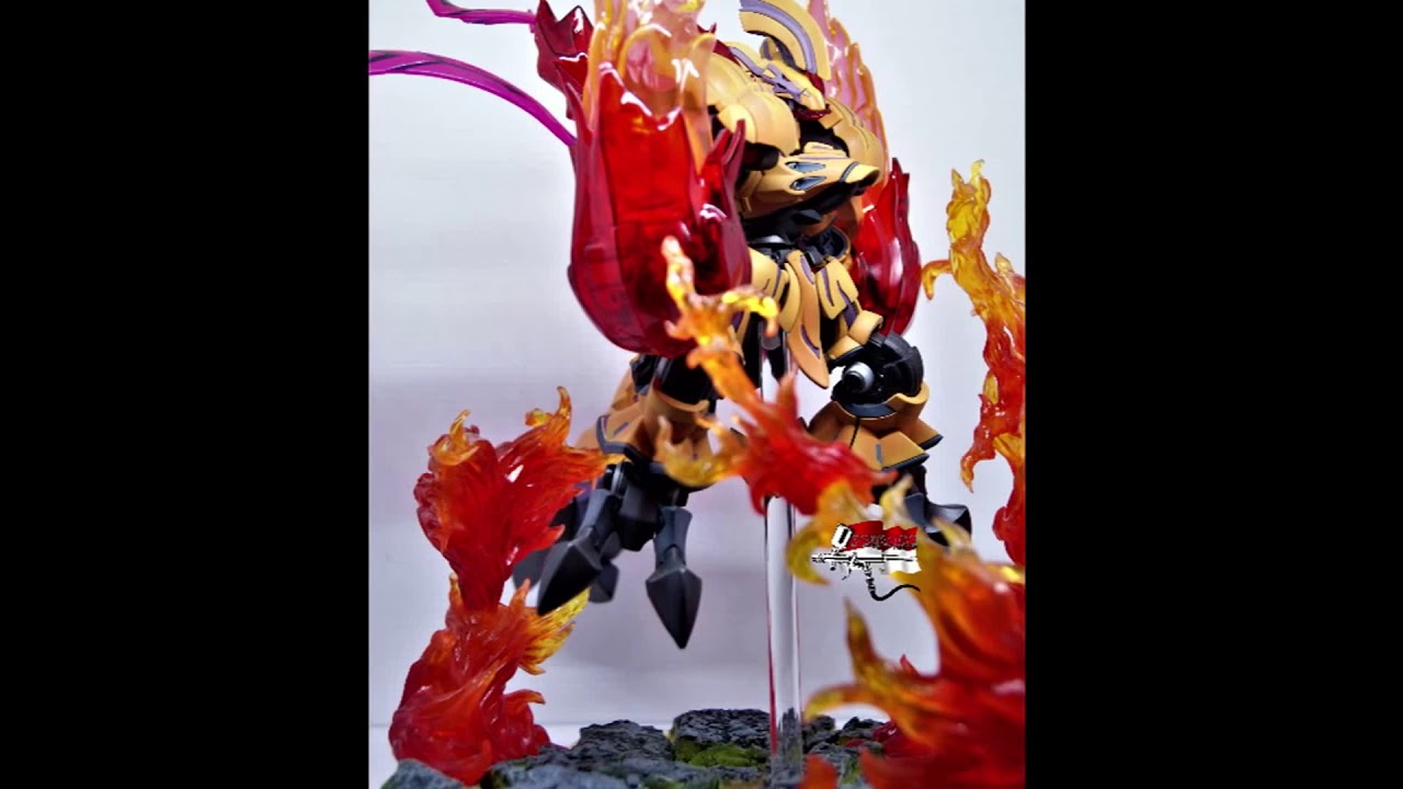 LBX Ifreet UV light + lava base - YouTube