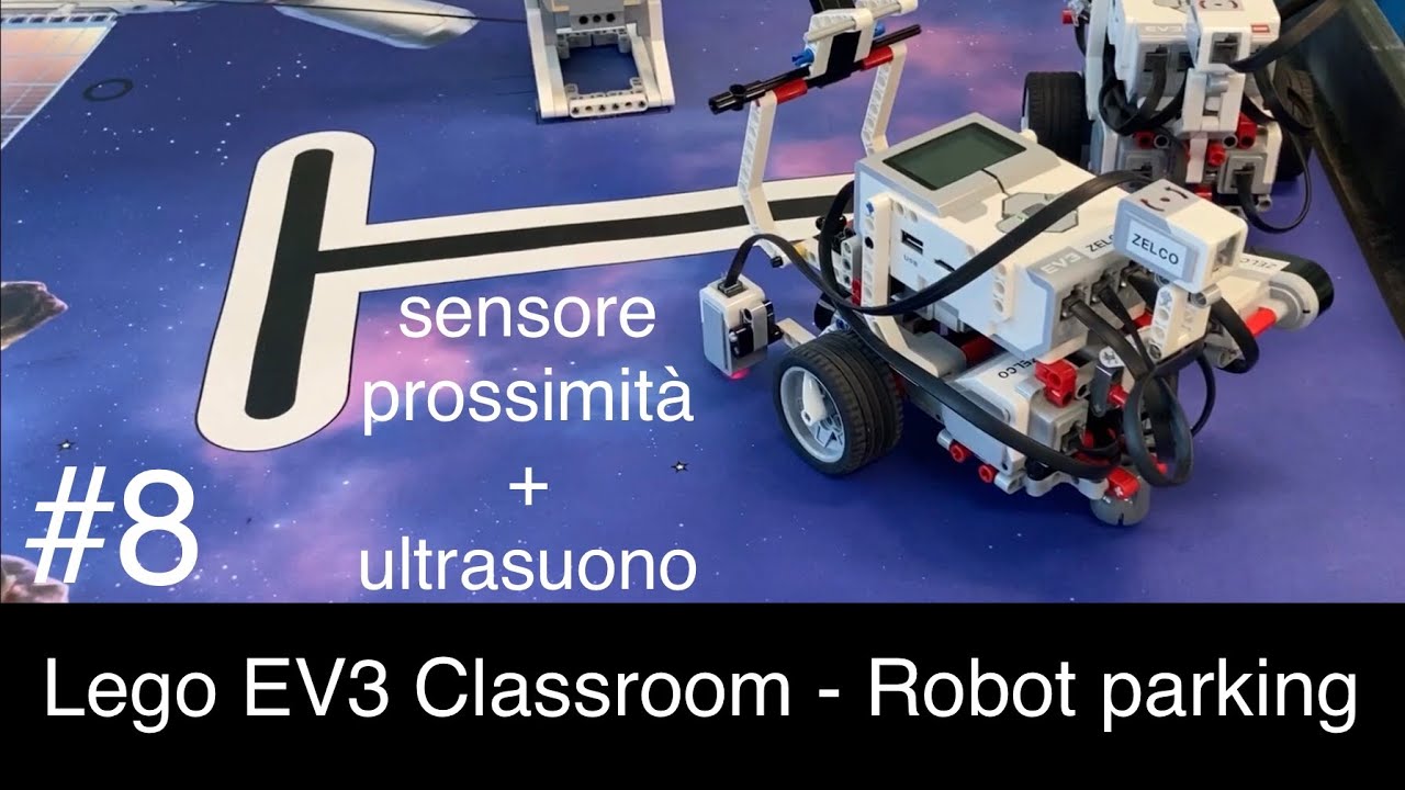 Lego EV3 Classroom #8 - Robot parking con sensore di prossimità: il ...