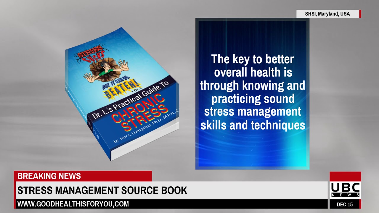 Stress Books To Manage Your Stress By Dr. Livingston (Dr. L.) - YouTube