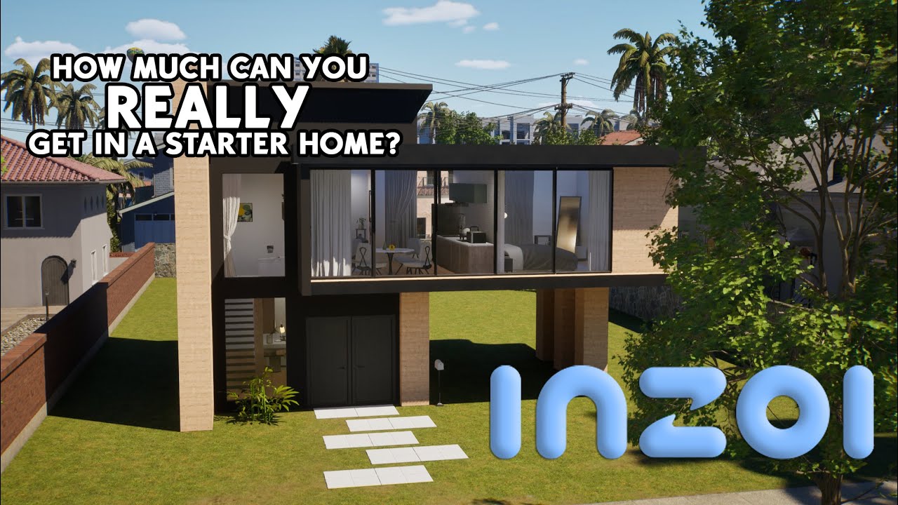 The REAL Potential of inZOI's Starter Homes🏡 | Speed Build + Funny ...