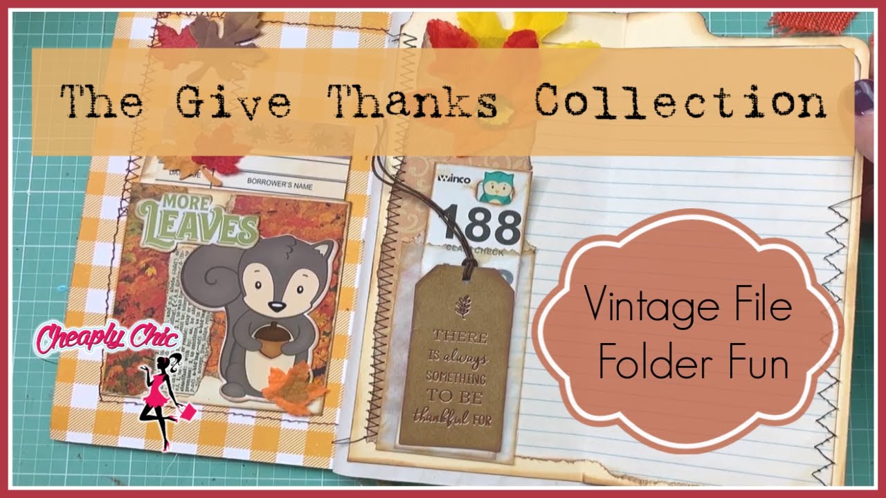 Journal with Me: Creating a Journaling Spot with a Vintage File Folder ...
