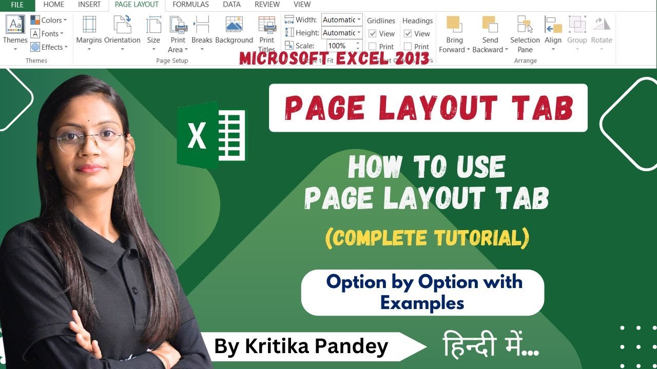 Ms Excel Lecture 10 Excel Page Layout Complete Tutorial In One Shot Fully Explained Cta