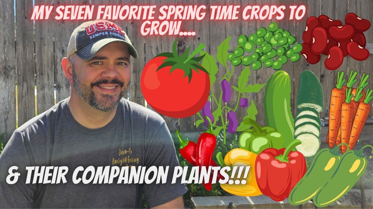 Fun Springtime Crops to Plant & Their Companion Plants || DHBG - YouTube