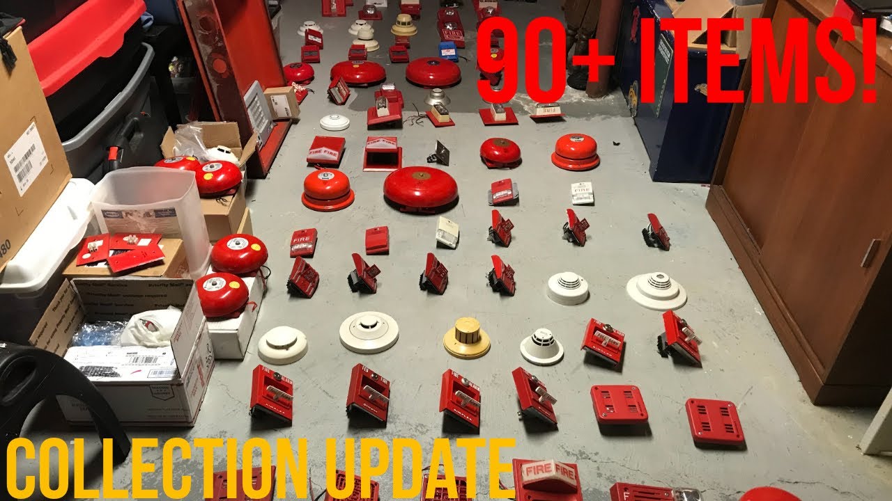 My Fire Alarm Collection (November 2018) - YouTube