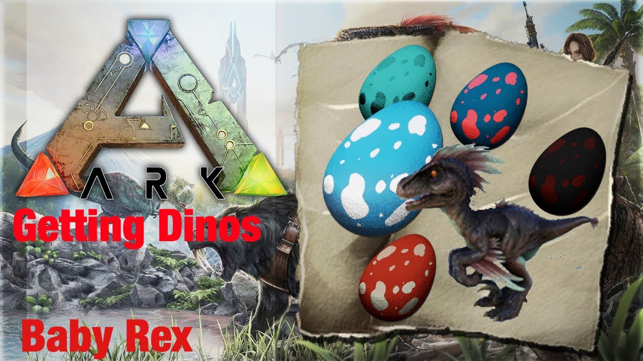 Ark Survival Evolved Hatching Eggs - YouTube