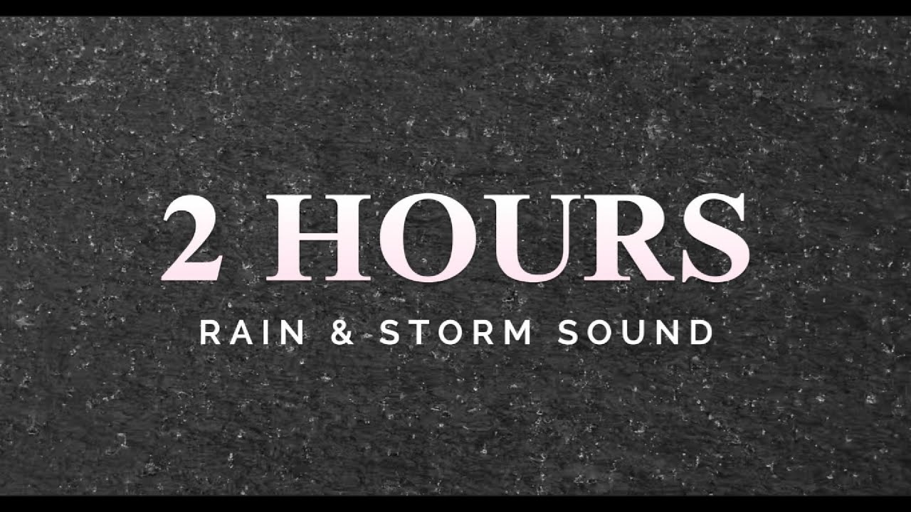 2 HOURS RAIN SOUND ASMR FOR DEEP SLEEP - YouTube