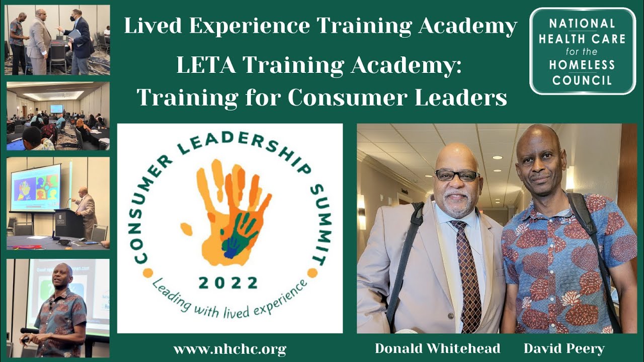 Lived Experience Training Academy - Consumer Leadership Summit - YouTube