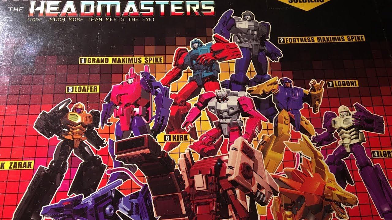 Headmasters Gift Set (G1 Transformers Reissue KO) | Adult Collector's ...