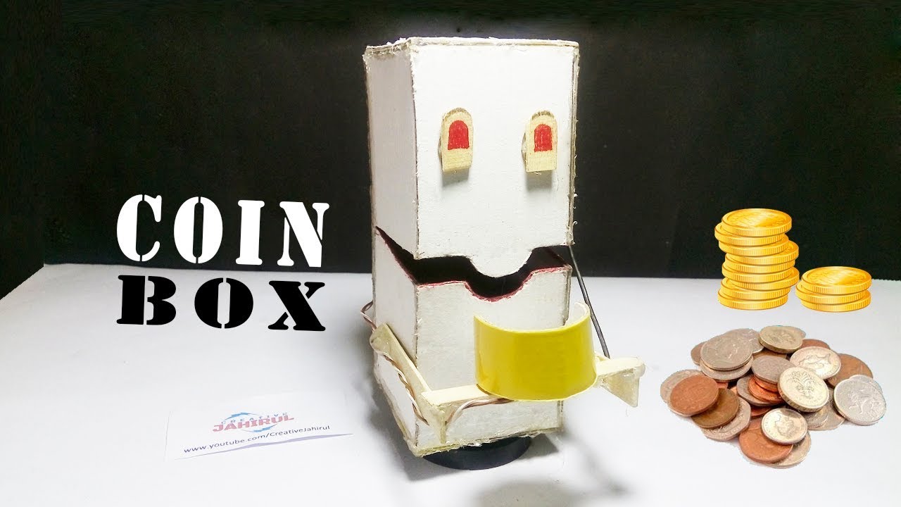 How to Make Human Face Robotics Coin Box | JAHIRUL - YouTube