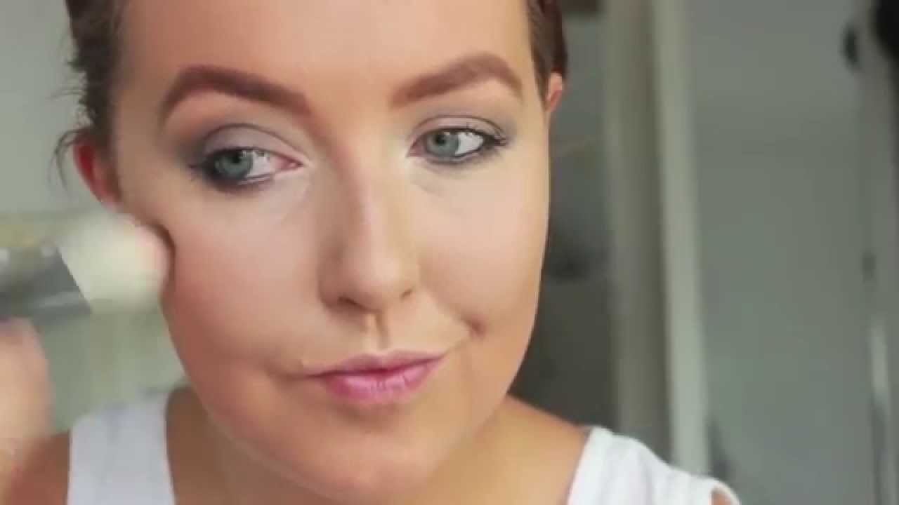 Abbey Clancy inspired make-up look - YouTube