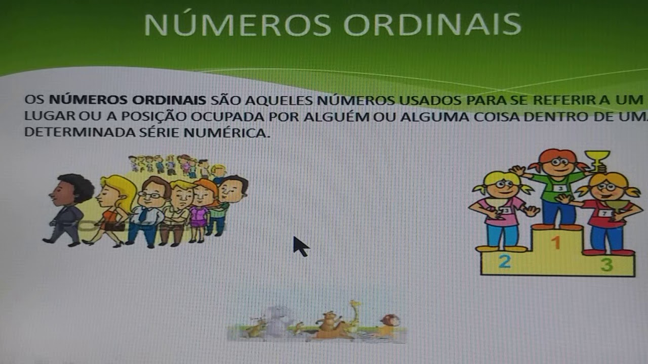 Aula 37- 2°ano- Números ordinais 26/06/20 - YouTube