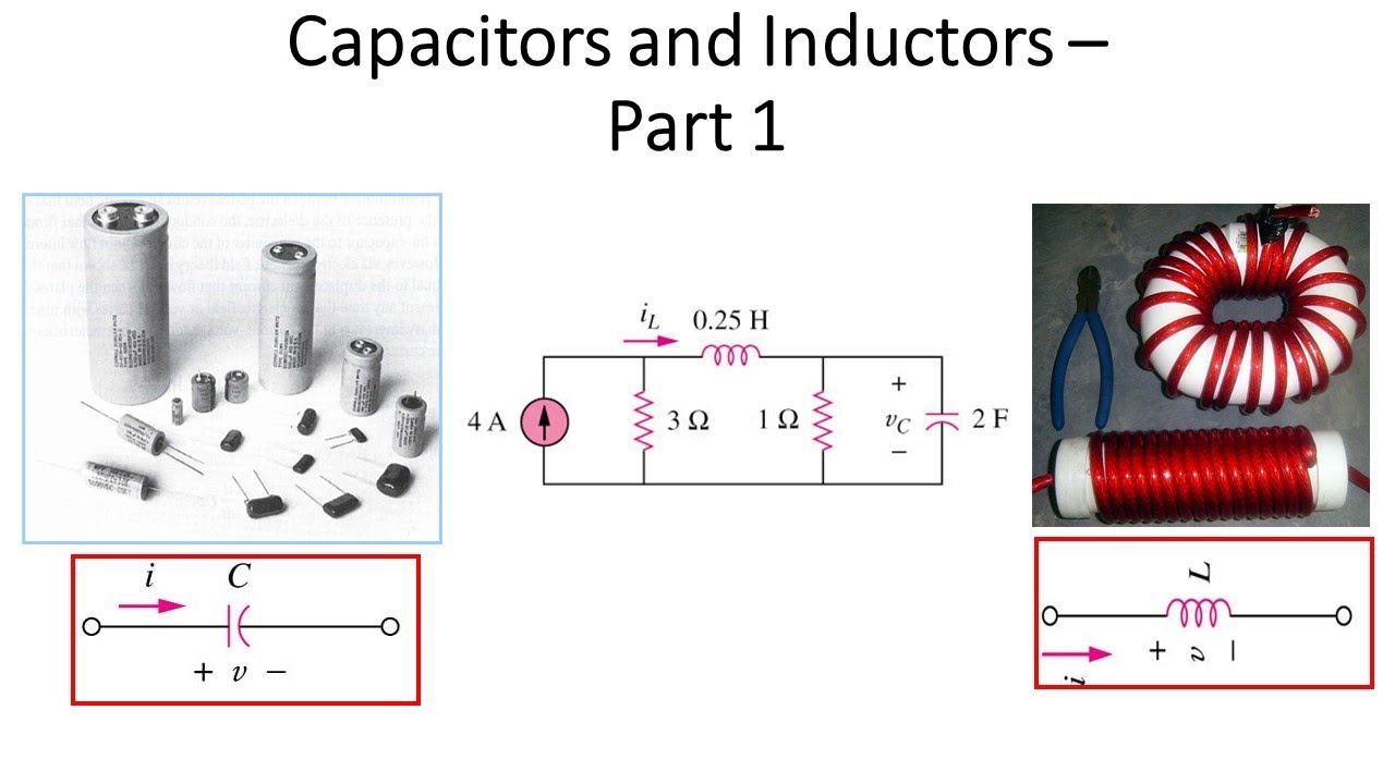 Lecture: Capacitors and Inductors 1 - YouTube
