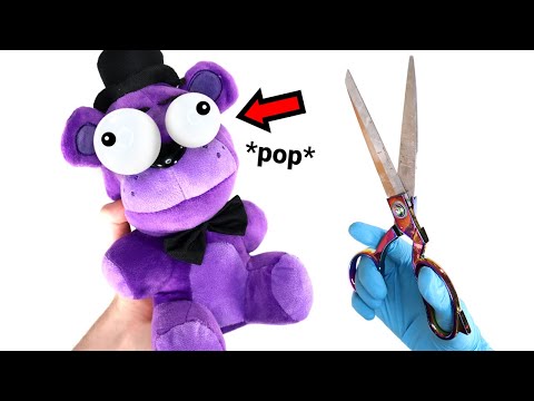 Turning my FNAF Plushies into Fidget Toys