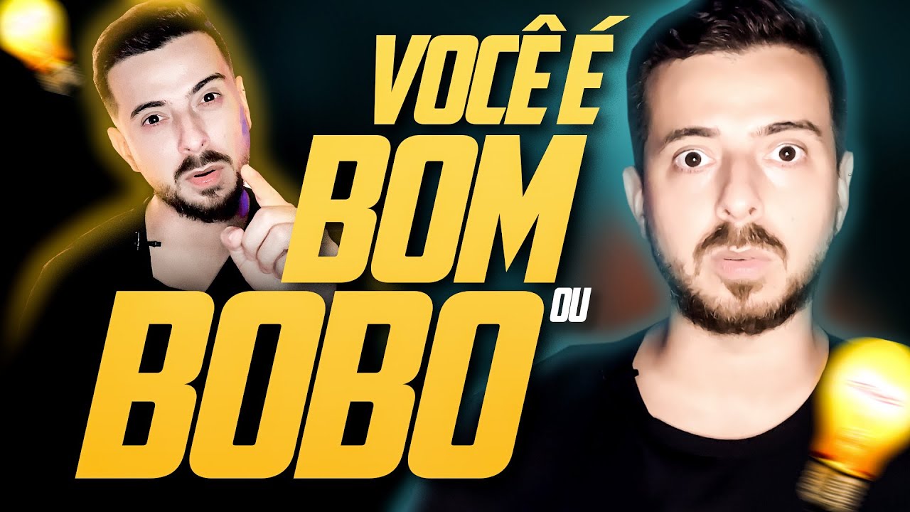 Aprenda a diferença entre ser bom e ser bobo - YouTube